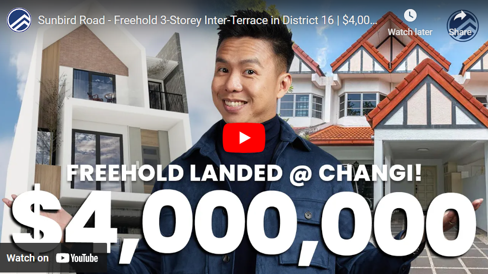 Sunbird Road - Freehold 3-Storey Inter-Terrace in District 16 ...
