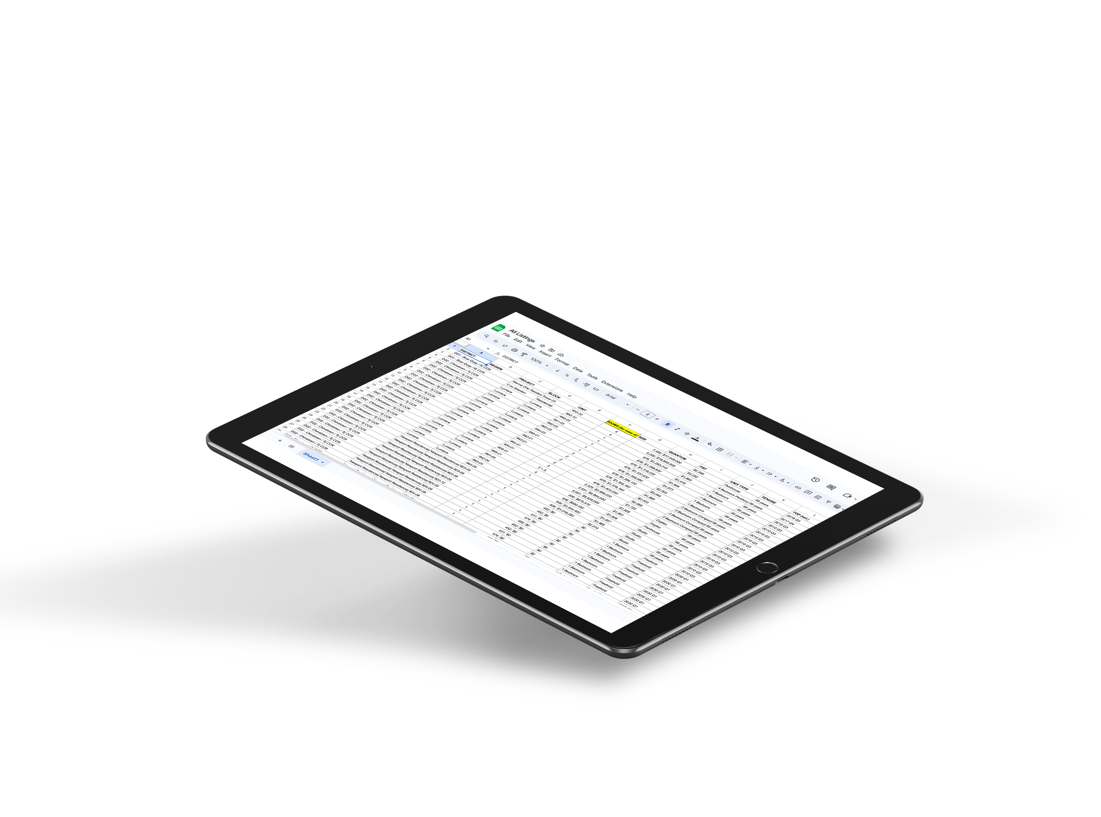 New Launch Excel - PropertyLimBrothers