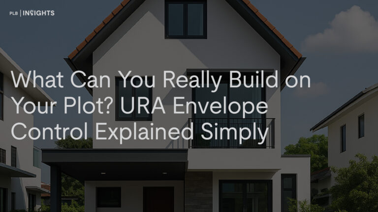 What Can You Really Build on Your Plot? URA Envelope Control Explained ...